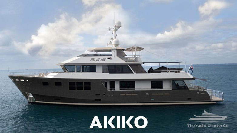 AKIKO | Superyacht Hire | Great Barrier Reef | South Pacific